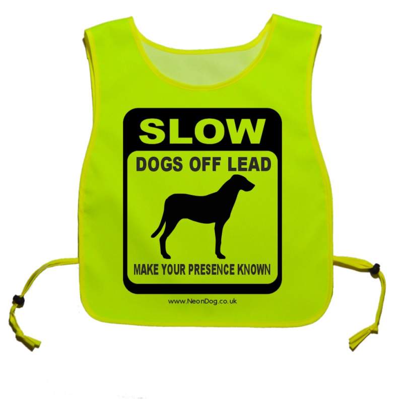 Under Instruction - Fluorescent Neon Yellow Tabard